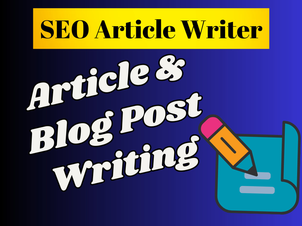 SEO Optimized Article & Blog Post | website content writer |Content ...