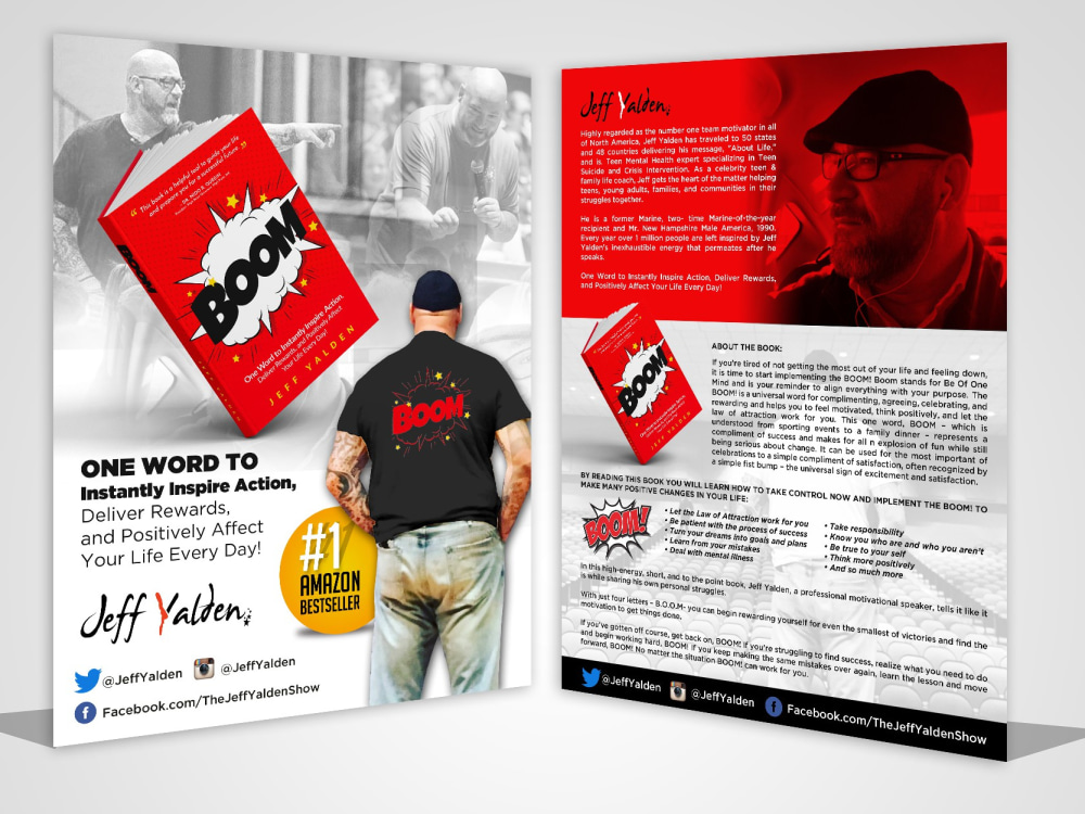A fantastic Flyer, Postcard, Brochure and Menu Design | Upwork