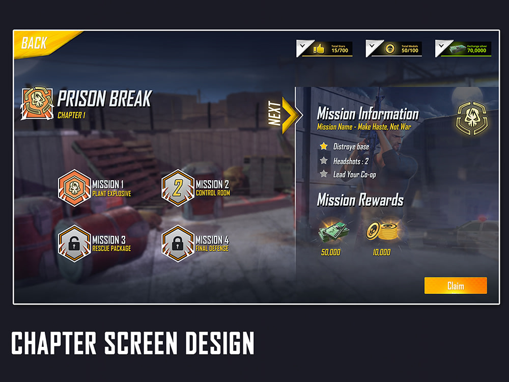 Perfoctional 2D Game UI/UX Designe | wireframe | GUI | UX flow | Upwork