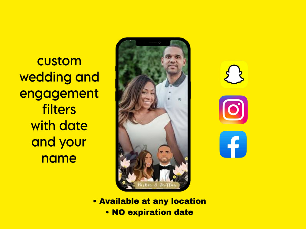 A customizable filter for wedding and engagements | Upwork