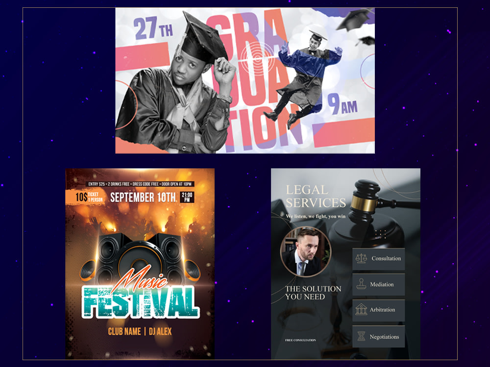 Professional & attractive Flyer Design for Your Business or Event | Upwork