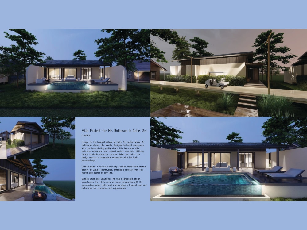 2d and 3d Architecture design with realistic renderings | Upwork