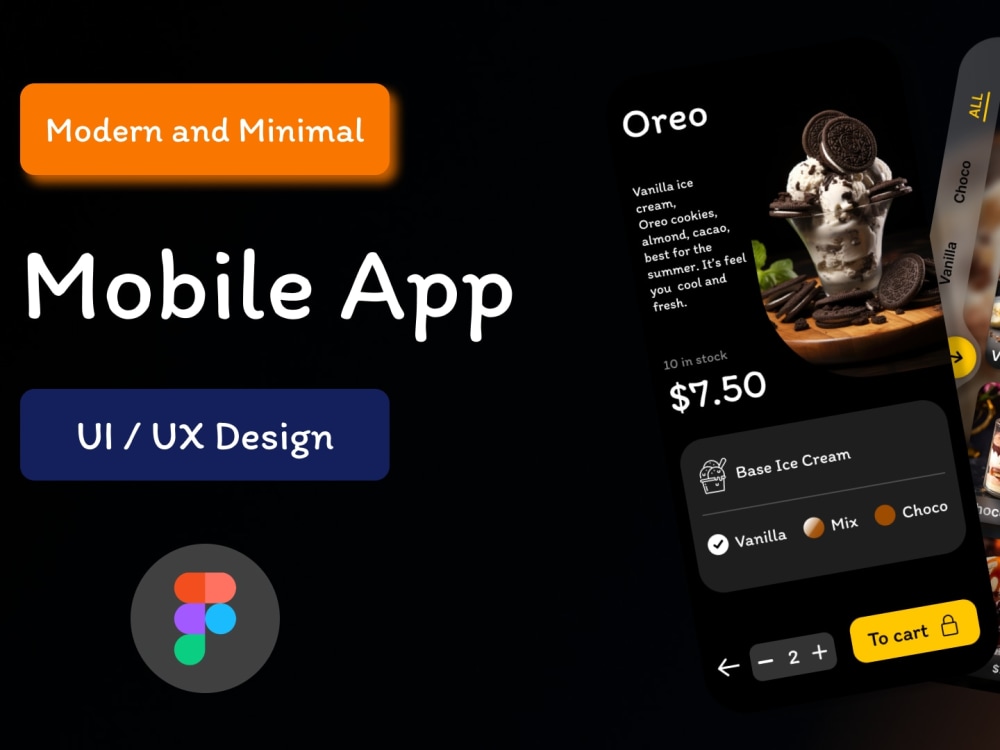 A professional UI UX design for your mobile app or website | Upwork