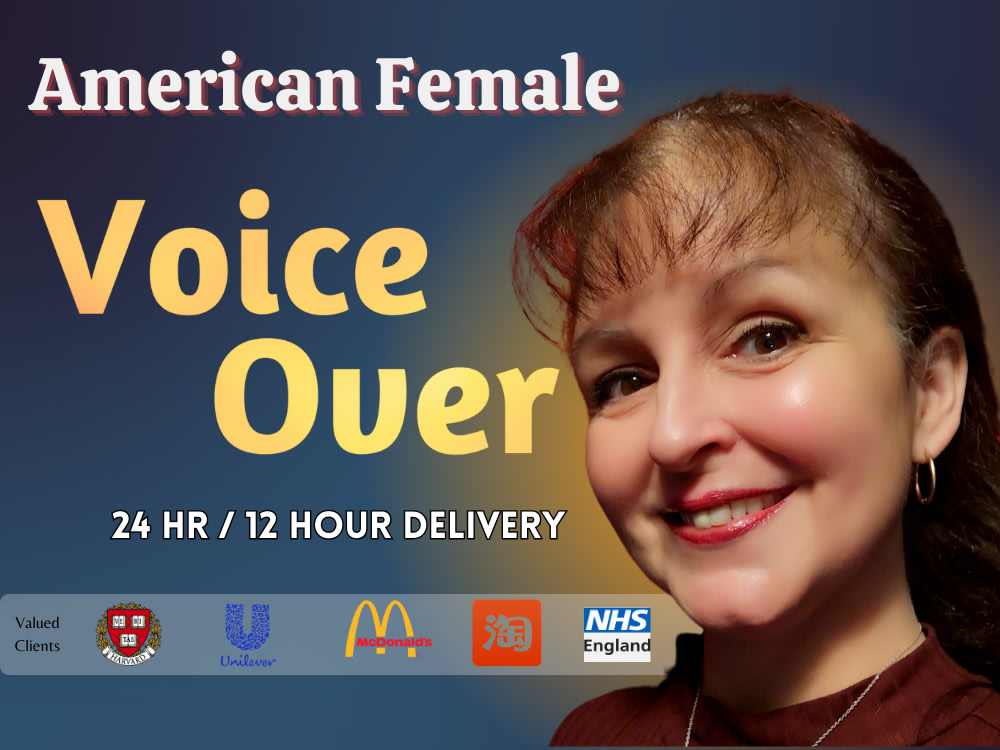 An engaging Female Voiceover Talent | Upwork