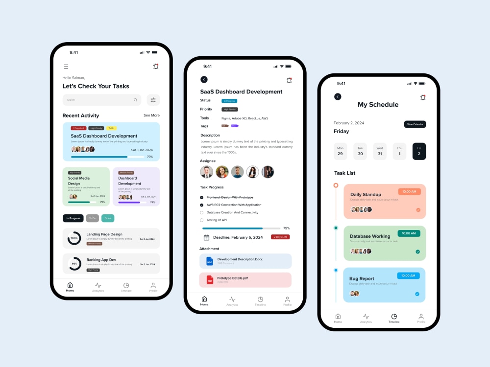 A modern UI/UX Design for App & Web | Upwork