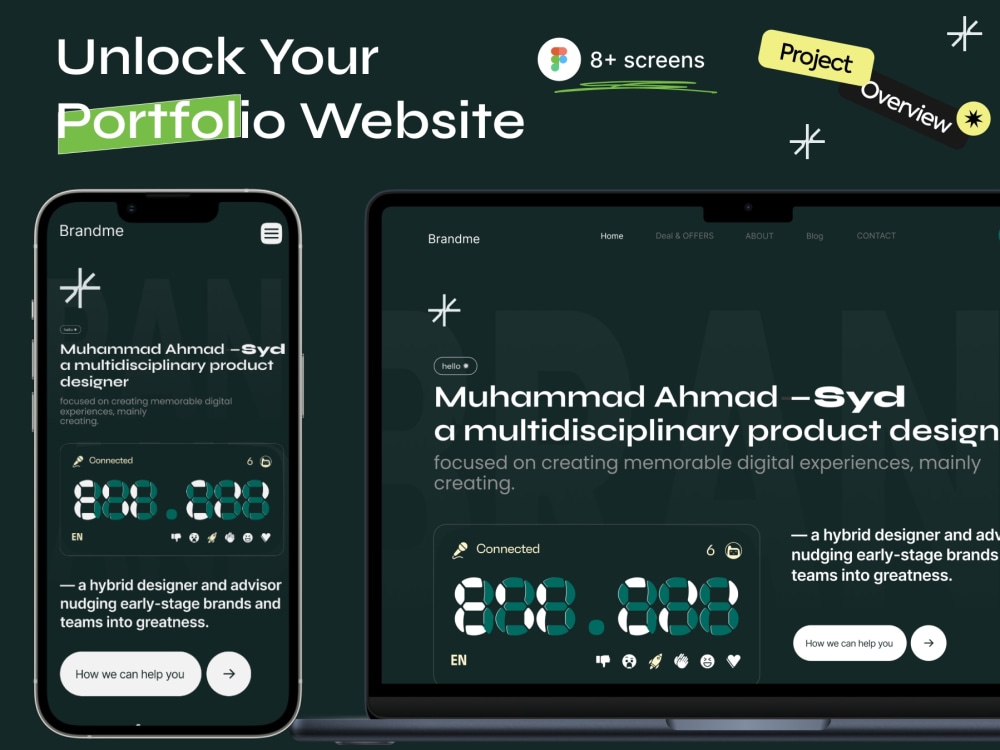Figma website, UI UX landing page design in figma | Upwork