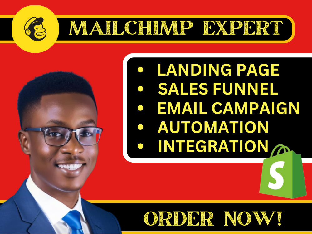 Mailchimp email campaign, template design & workflow automation | Upwork