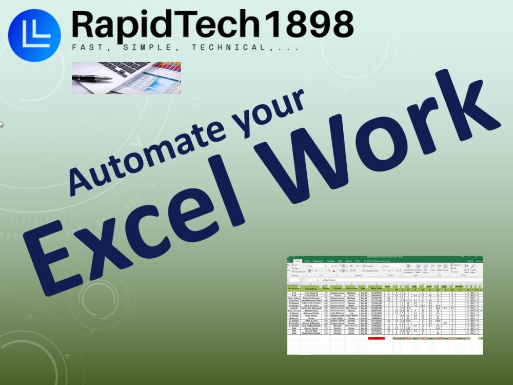 An automation of your excel-work | Upwork
