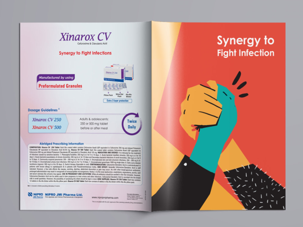 Pharmaceutical products preparation/ Literature/ Card/Creative Design ...