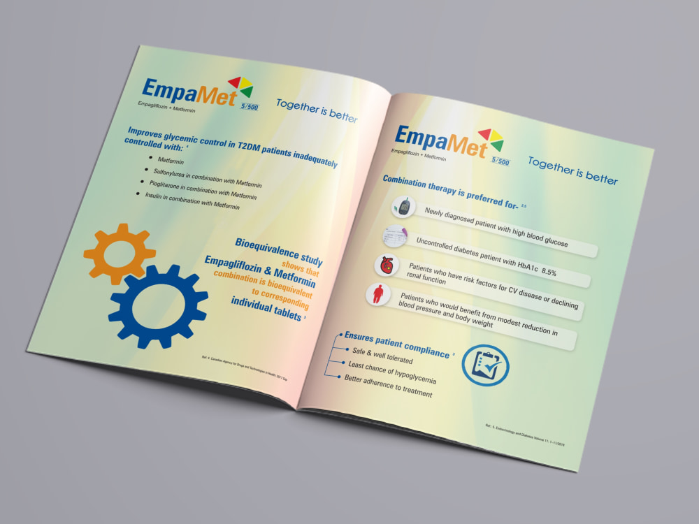 Pharmaceutical products preparation/ Literature/ Card/Creative Design ...