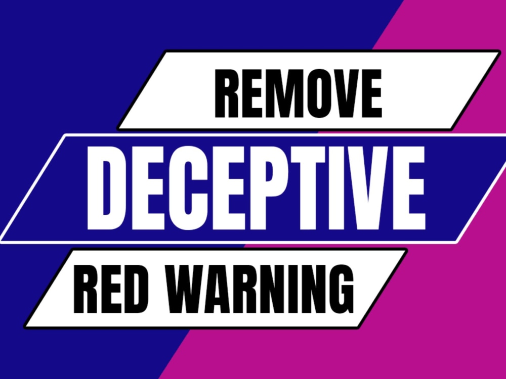 Blacklist remove, fix browser red warning and malware remove | Upwork