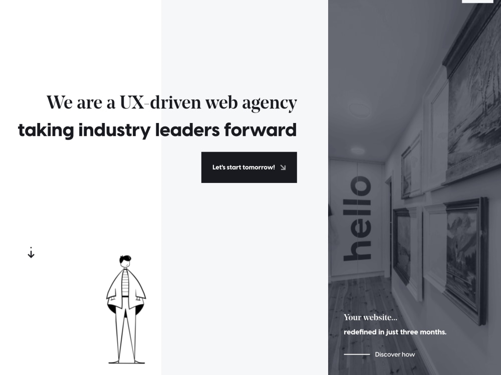 An interactive website design that maximizes conversions for your ...