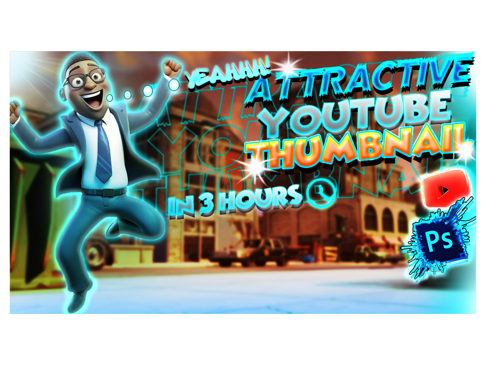 Eye-Catchy Professional YouTube Thumbnail Design in 3 Hours! | Upwork