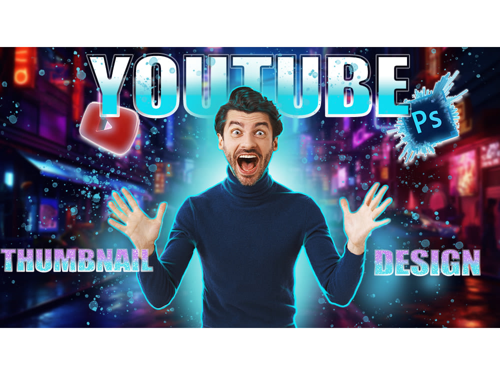 Eye-Catchy Professional YouTube Thumbnail Design in 3 Hours! | Upwork
