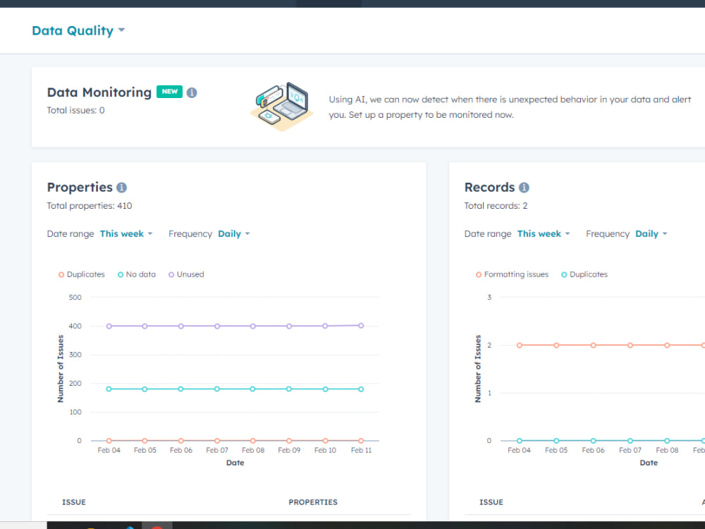 HubSpot CRM One-time Record Data Cleanup | Upwork