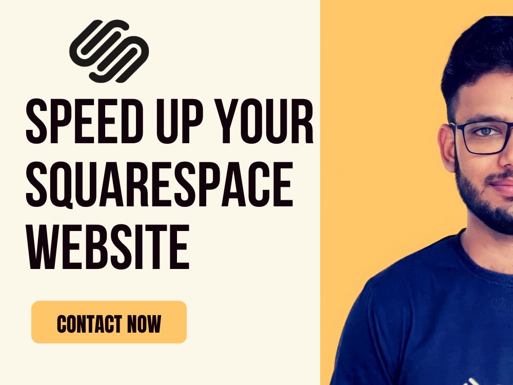 Squarespace website development speed optimization according to gtmetrix | Upwork