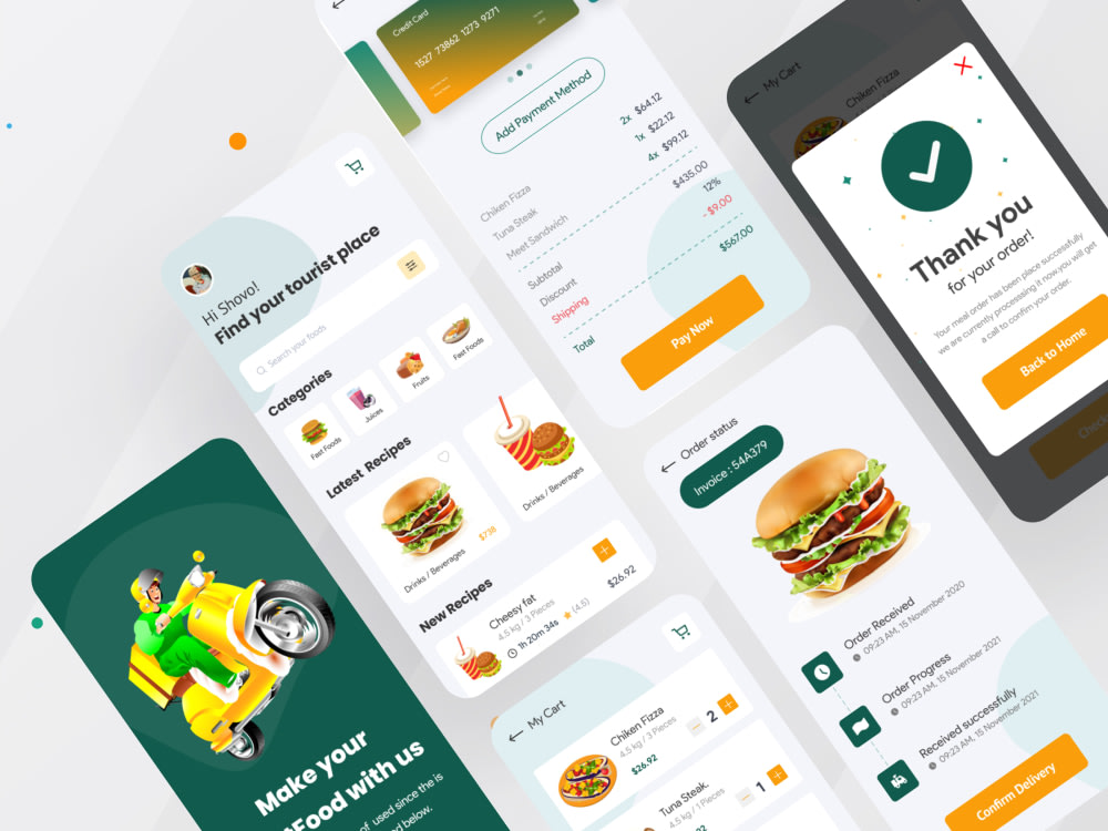 Mobile App UI/UX Design for iOS & Android (Figma) | Upwork
