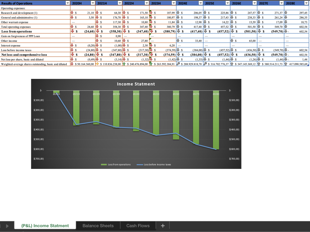 3 Financial Statement Models, Business Valuation & Data visualization ...
