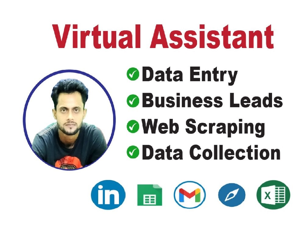 As your virtual assistant for data entry data collection and web scaping | Upwork