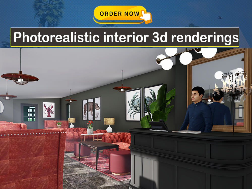 Photorealistic interior 3d renderings | Upwork