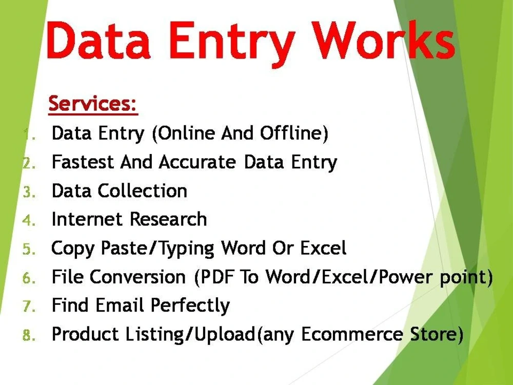 Excel Data Entry, Copy-Paste, PDF Conversion, And Virtual Assistant. | Upwork