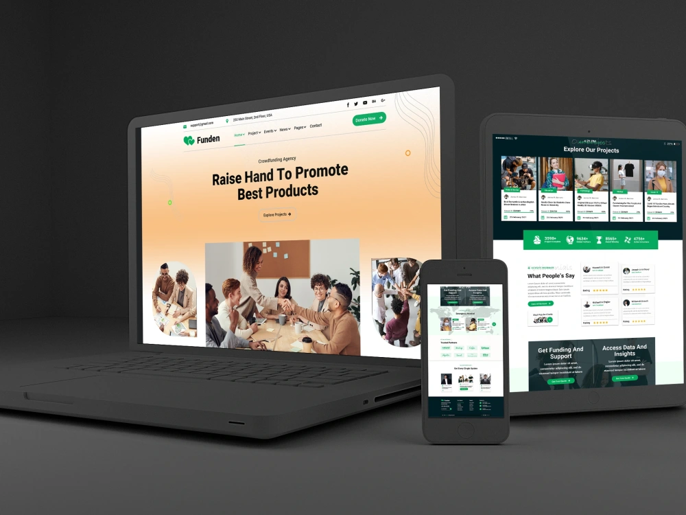 Professional and unique web UI | Upwork