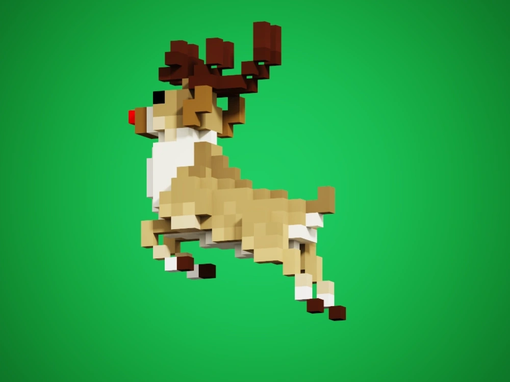 A simple 3d voxel art, pixel art | Upwork