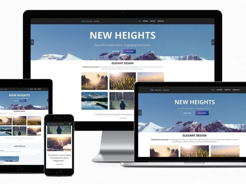 Responsive wordpress website fully designd and developed | Upwork