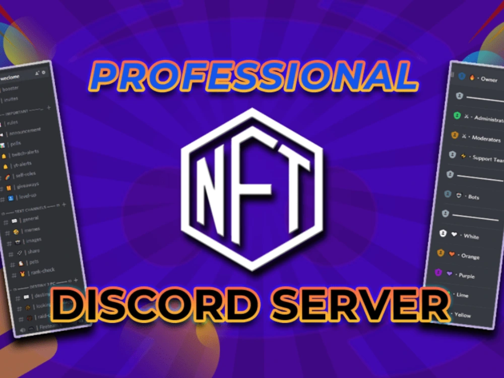 Fully customized NFT Discord Server | Upwork