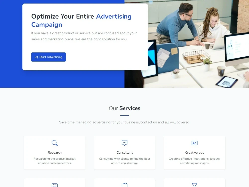 A converted html and style on tailwind css | Upwork