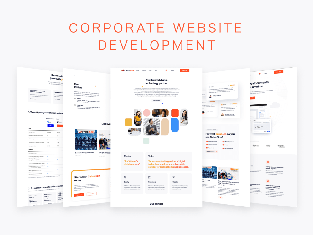 A modern and responsive Website Design in Figma | Upwork