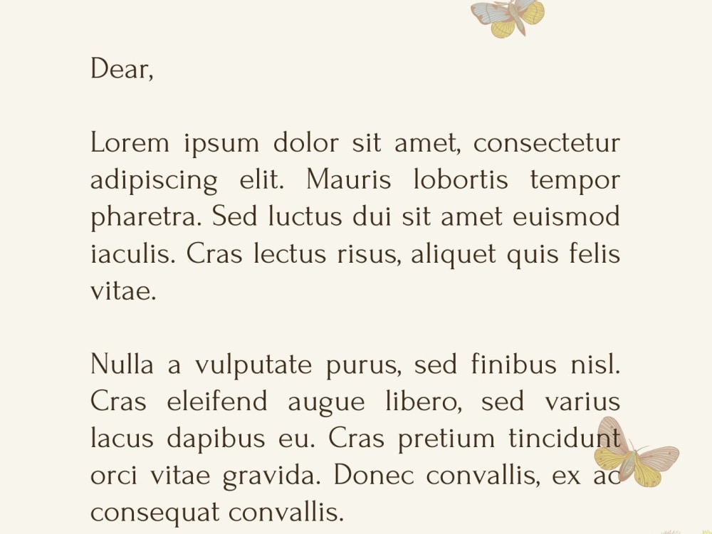 Personalized Letter Writing Services | Upwork