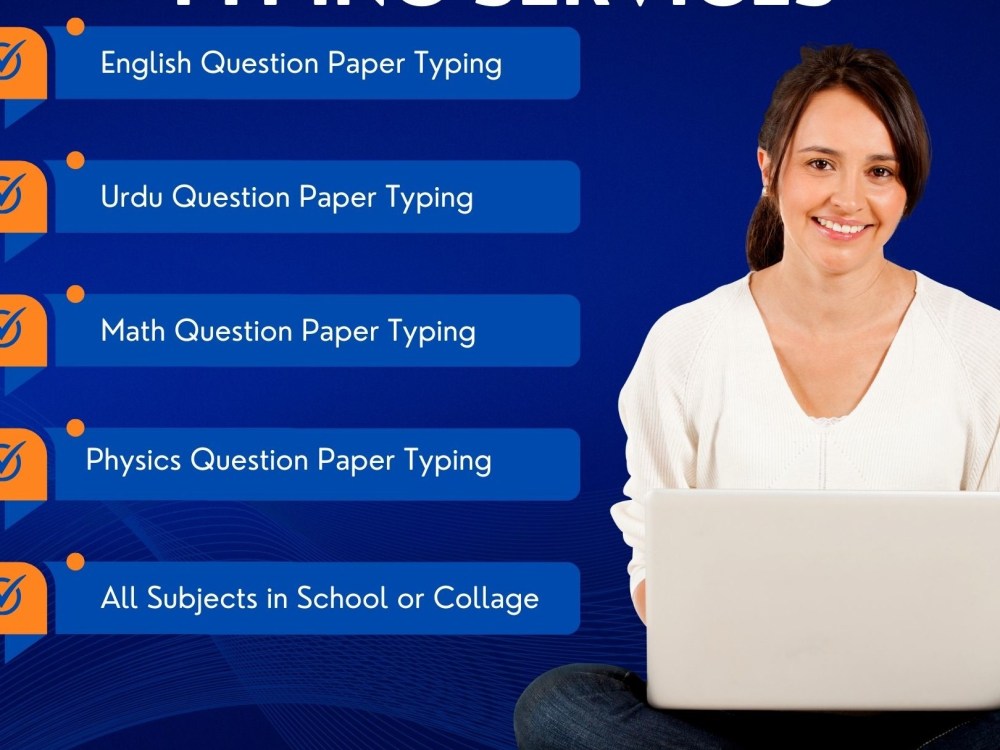 Professional Question Papers Typing for Schools and Collages | Upwork