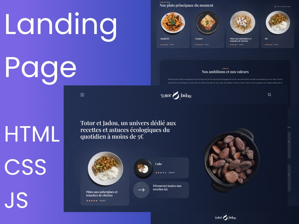 An adaptive, interactive and quality website with HTML, CSS and JS | Upwork