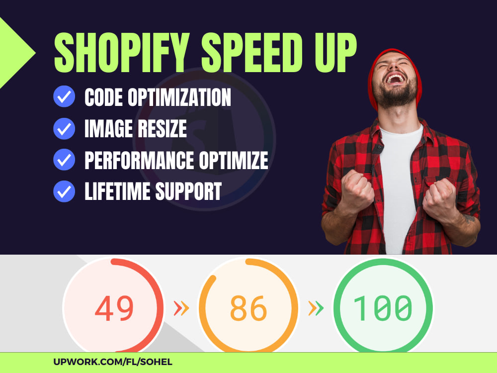Optimize shopify and speed up shopify for better conversion | Upwork