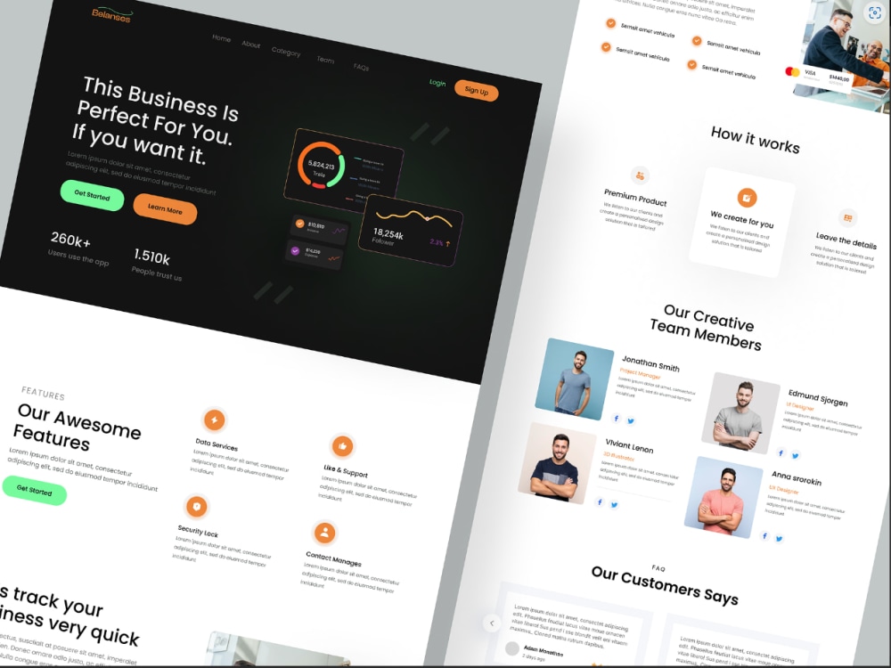 Design Business Website With Tailwind Css React Next Js Typescript Upwork