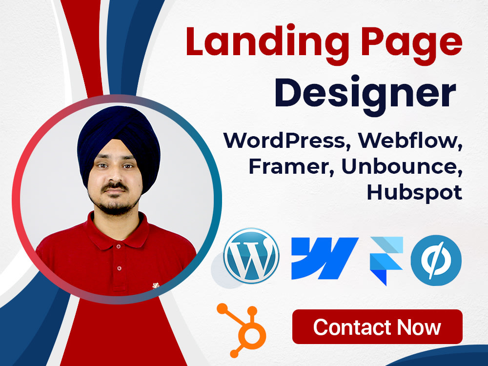 A Landing Page Designer expert in WP, Webflow, Framer, Unbounce, & HubSpot | Upwork