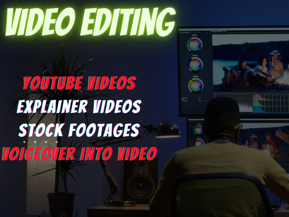 An unique youtube video editing using stock footages | Upwork