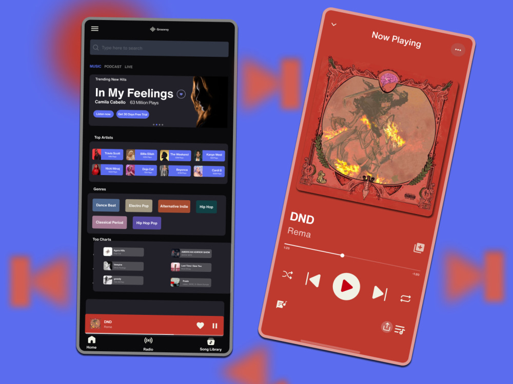 A unique UI designs that will impress you. | Upwork