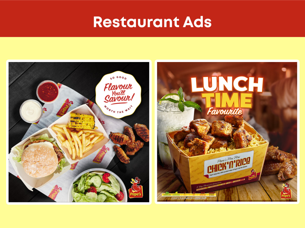 Incredible Restaurant Social Media Posts for Facebook and Instagram ...