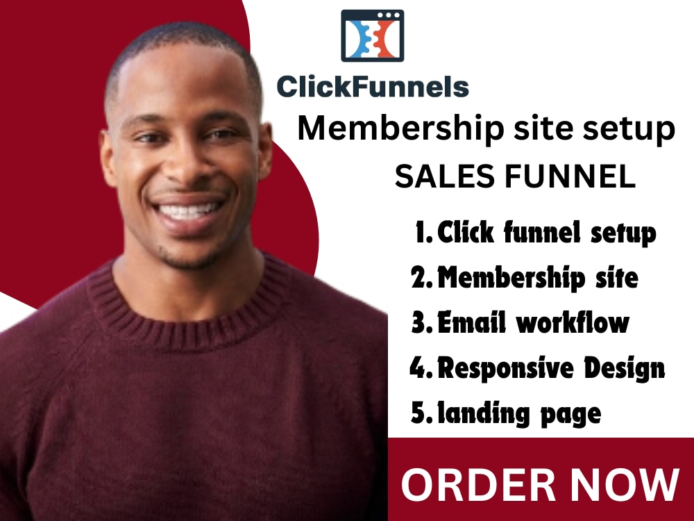 Converting Click Funnel Sales Funnel, Landing Page design & Automation ...