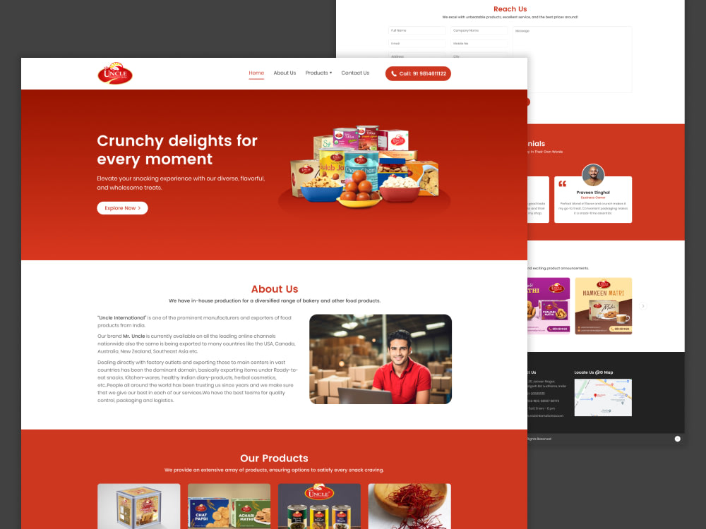 A professional website designed in Figma based on your requirements ...