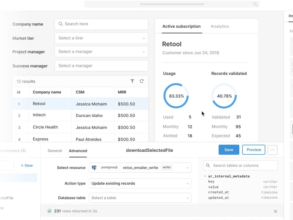 Develop custom applications and apis with retool and xano or with thunkable | Upwork