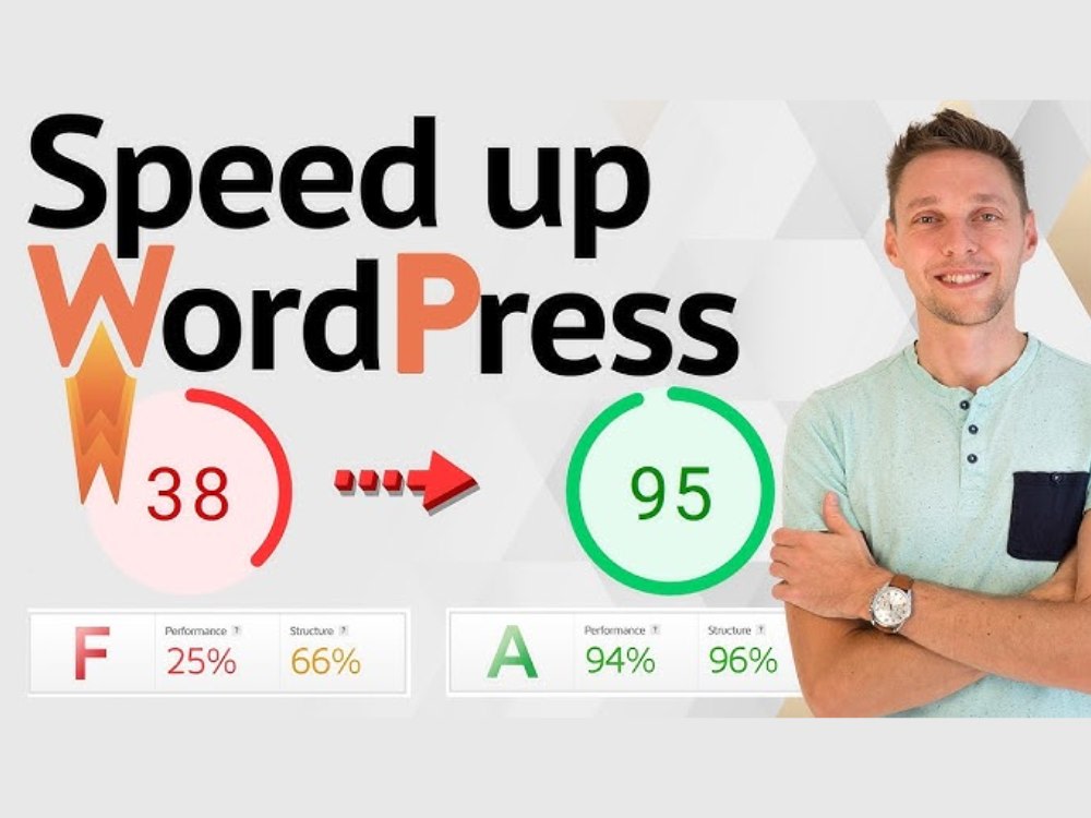 A wordpress website page speed optimization | Upwork