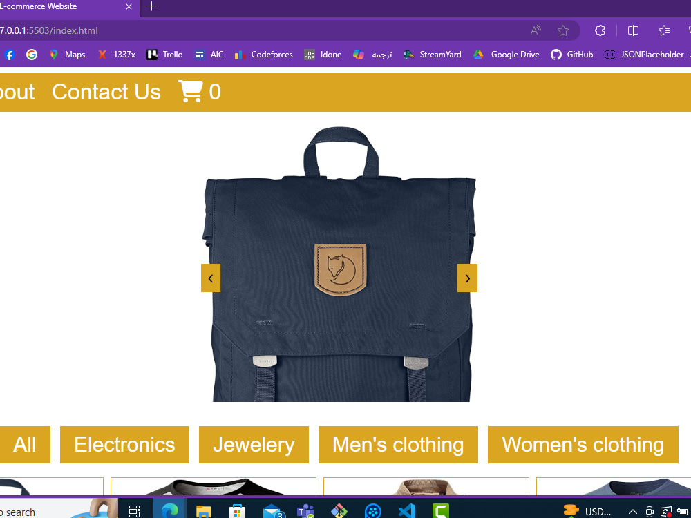 Website Frontend Design And Development Using Html Css Javascript Upwork