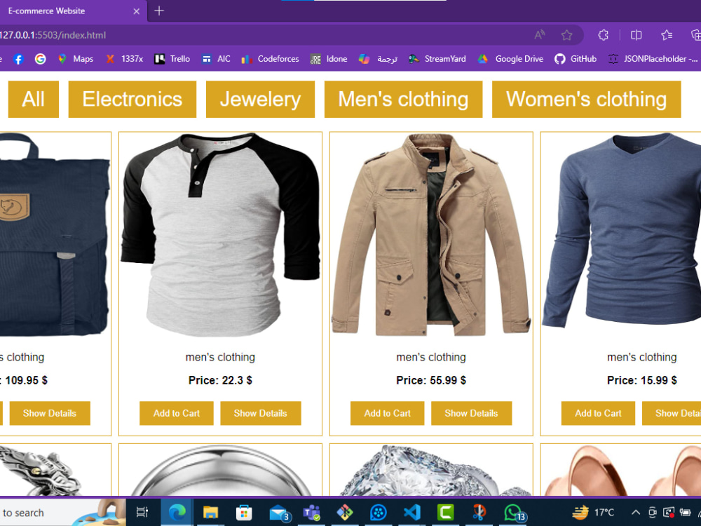 Website Frontend Design And Development Using Html Css Javascript Upwork