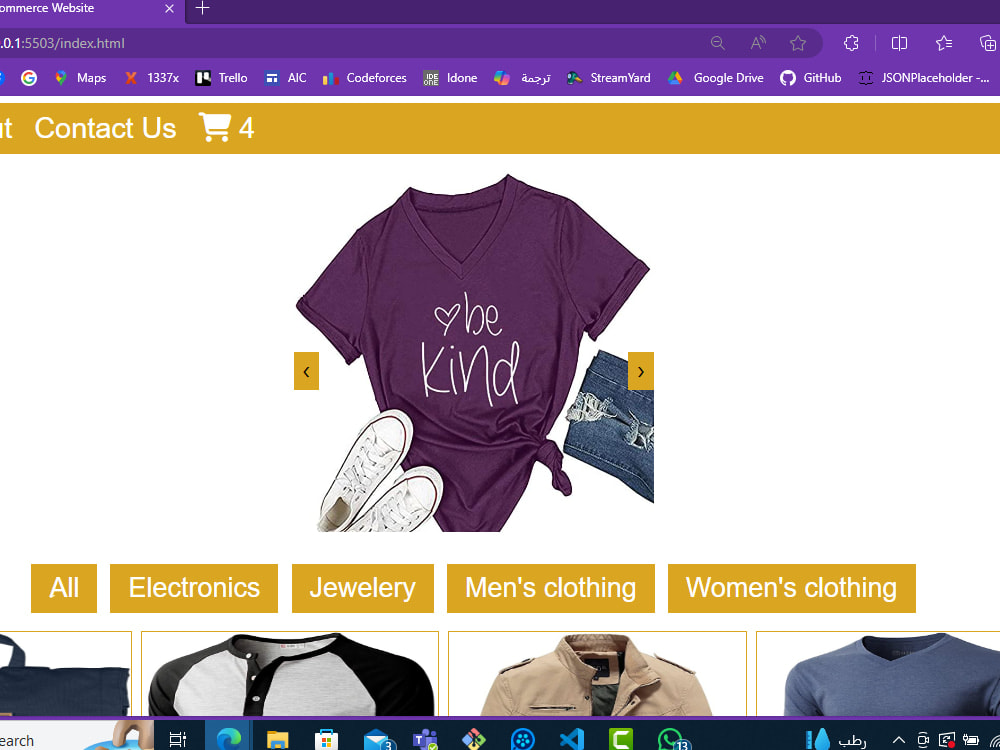 Website Frontend Design And Development Using Html Css Javascript Upwork 6181