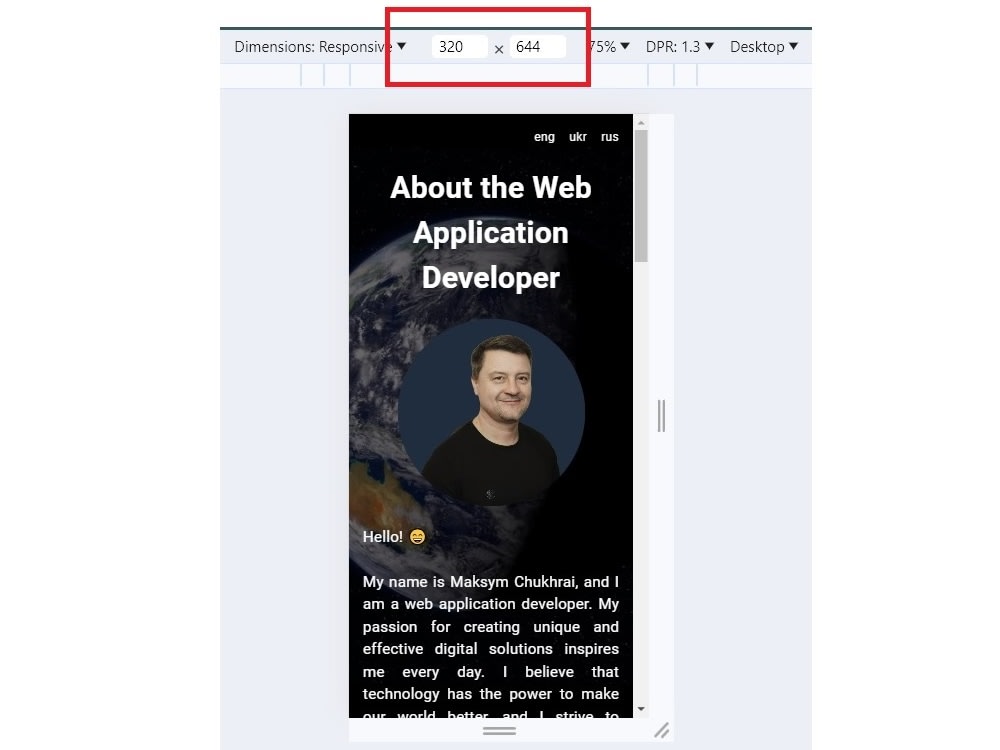 Your personalised online calling card with a video background. | Upwork