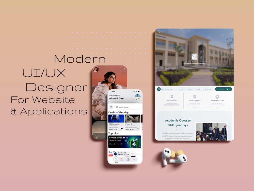 Creative Figma UI/UX Designer for Web Design & App Design. | Upwork