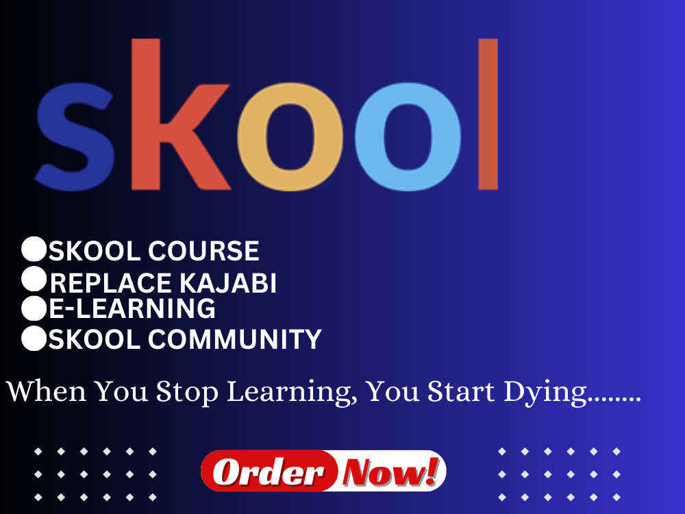 A skool community, online course, skool community learning, kajabi ...